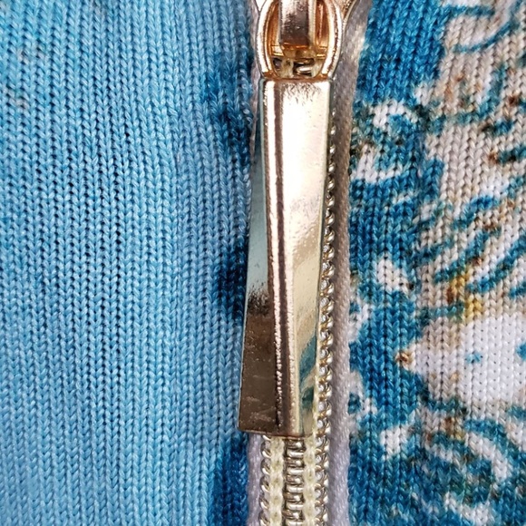 Onque Casual | Jackets & Coats | Modern Blue Zipup Onque Casual Jacket ...